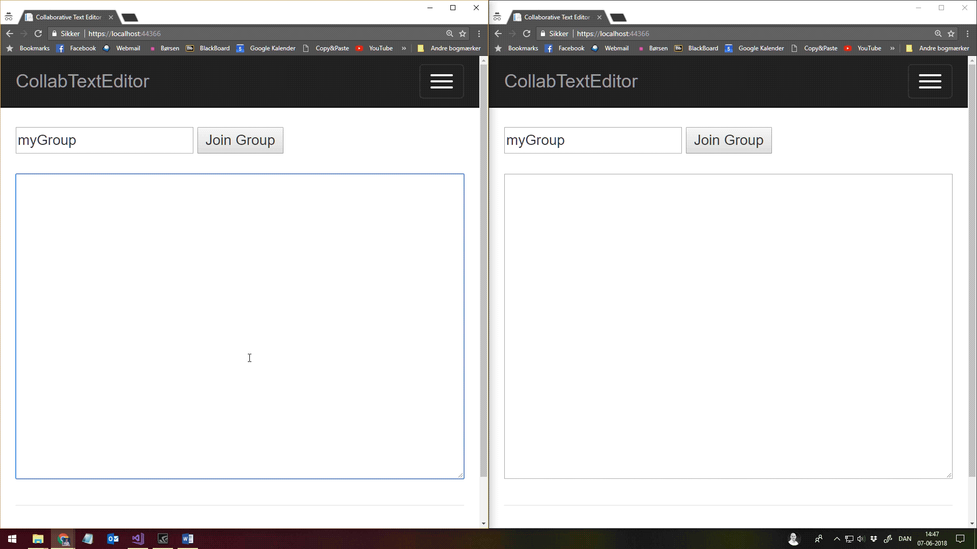 Building a cloud editor with SignalR and ASP.NET Core 2.1