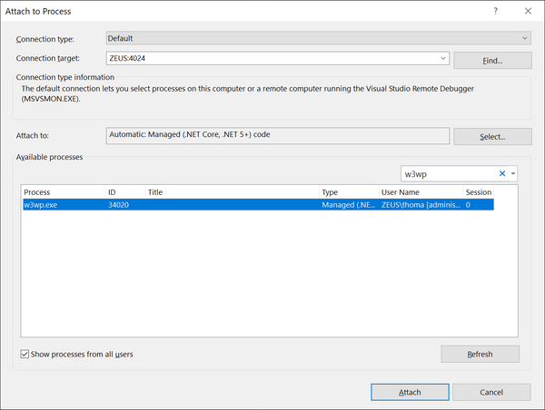 HTTP Error 500.30 - ASP.NET Core app failed to start help