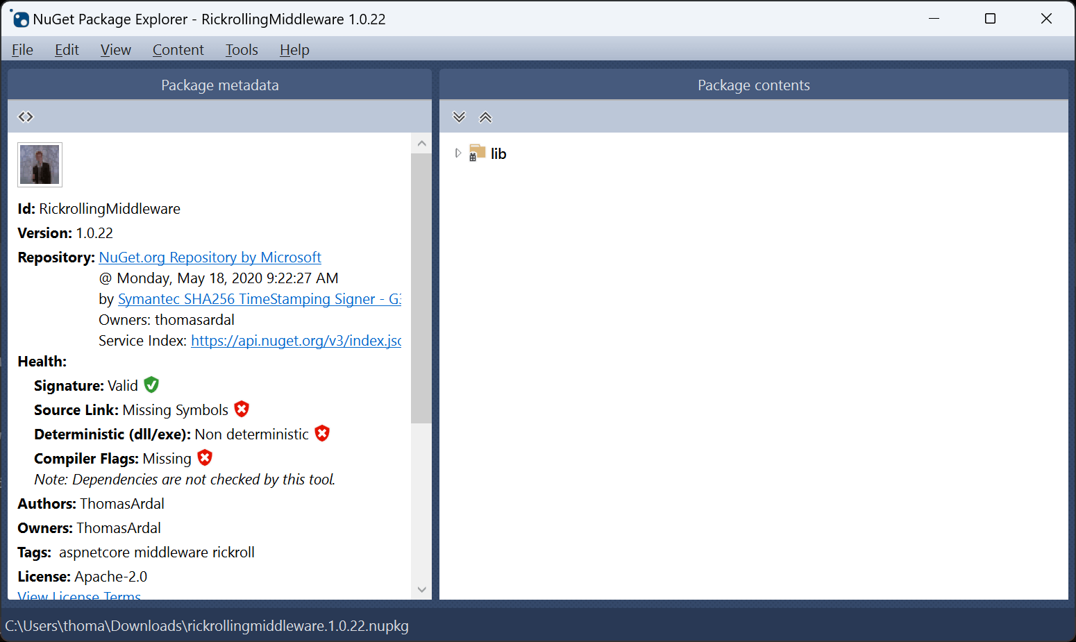 Validate Nuget Packages Before Publishing From Github Actions