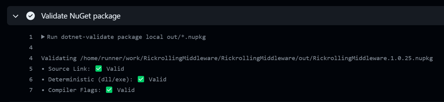 Validate NuGet packages before publishing from GitHub Actions Validate NuGet packages before publishing from GitHub Actions