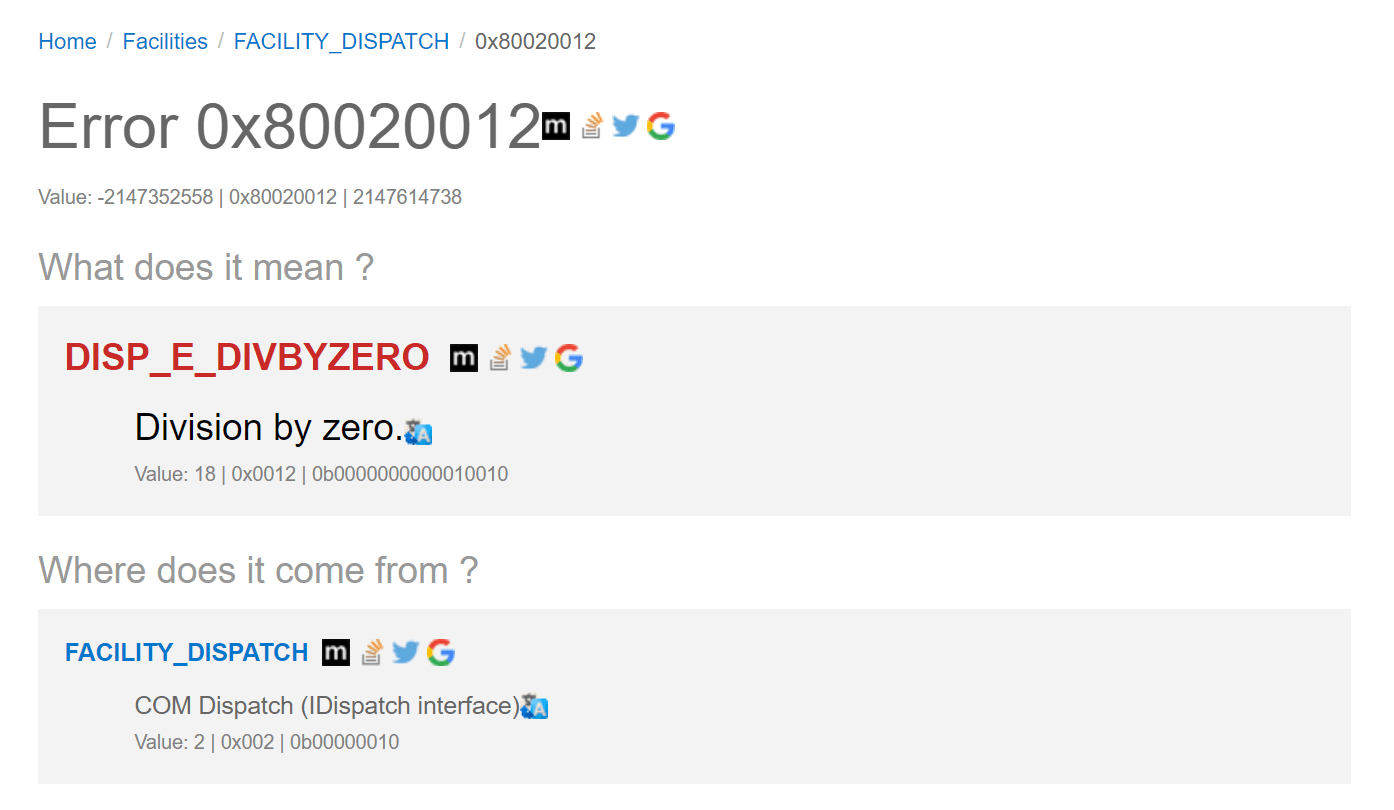 Understanding the Exception.HResult property in C#
