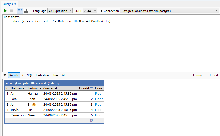 Visualizing Linq Queries With Linqpad Boost Your Ef Core Debugging